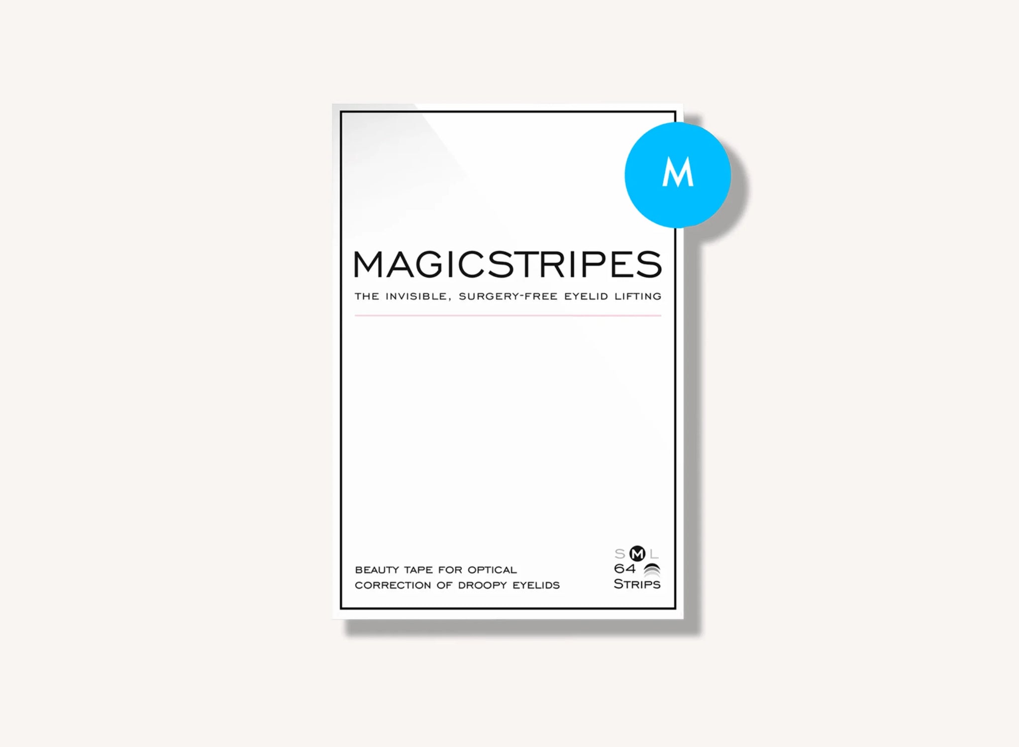 Magicstripes Liftingové pásky na víčka střední - 64 ks | naqed.cz